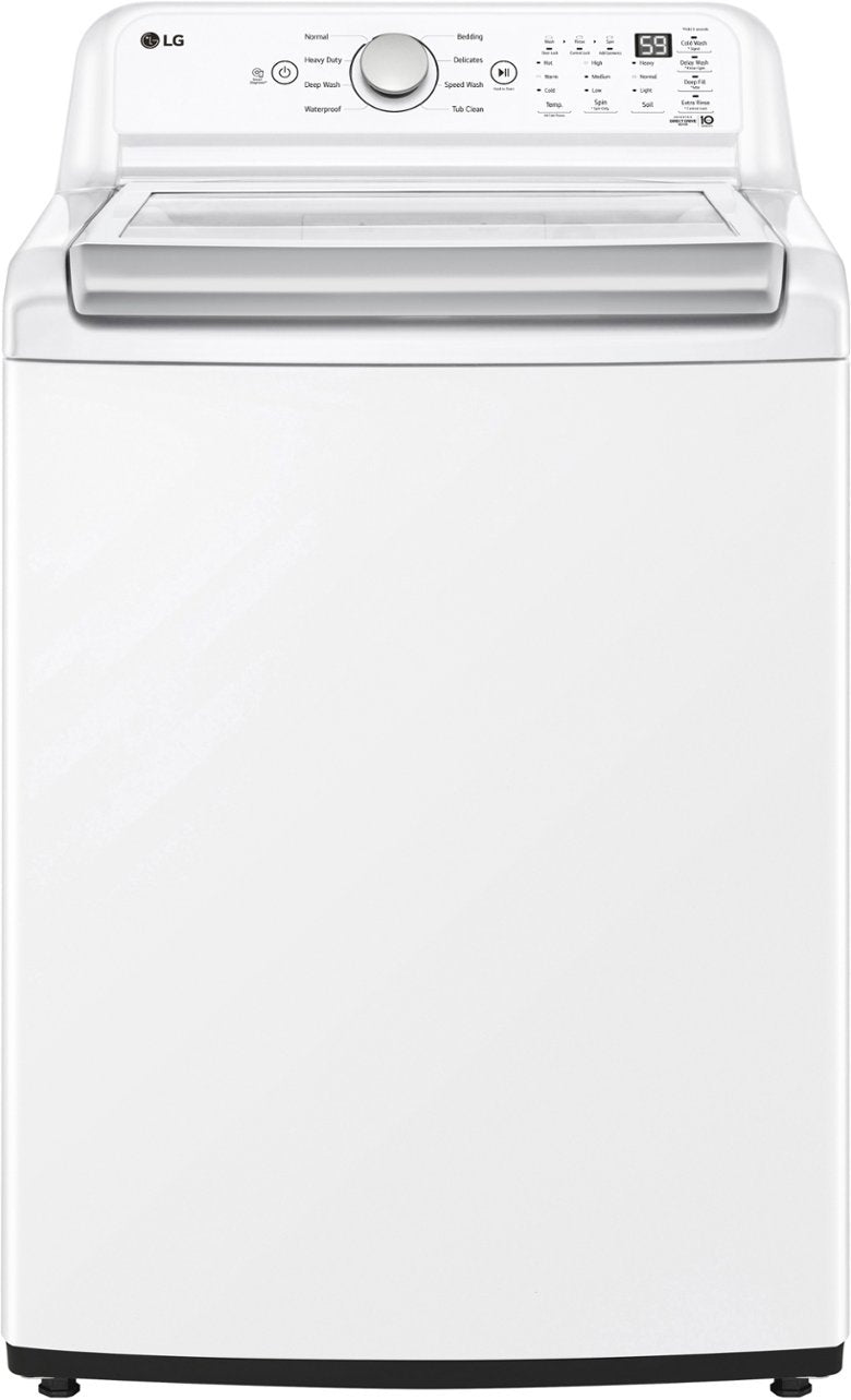 LG - 4.8 Cu. Ft. High-Efficiency Smart Top Load Washer with 4 Way Agit — Appliances 4 Less